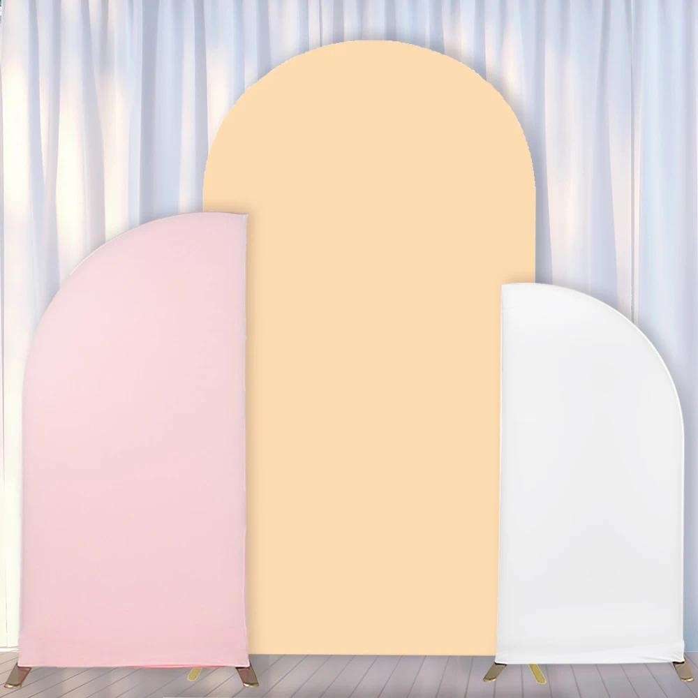 Double-Sided Elastic Fabric Cover for Arch Stand DIY Birthday Wedding ...