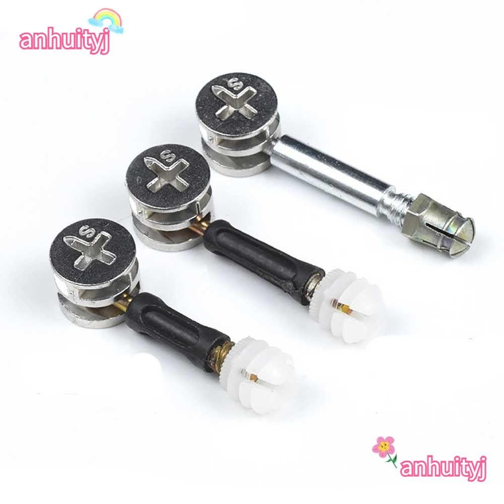 LANJ Furniture Screw Three-In-One Self Tapping Rod Cabinet Desk Link ...