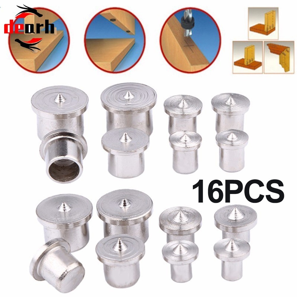 {DRHT} 16Pcs Dowel Centre Point 6 - 12mm Wood Timber Marker Hole Tenon ...