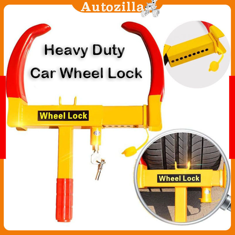 【Fast Delivery】Heavy Duty Car Wheel Locks Security Lock Clamp ...