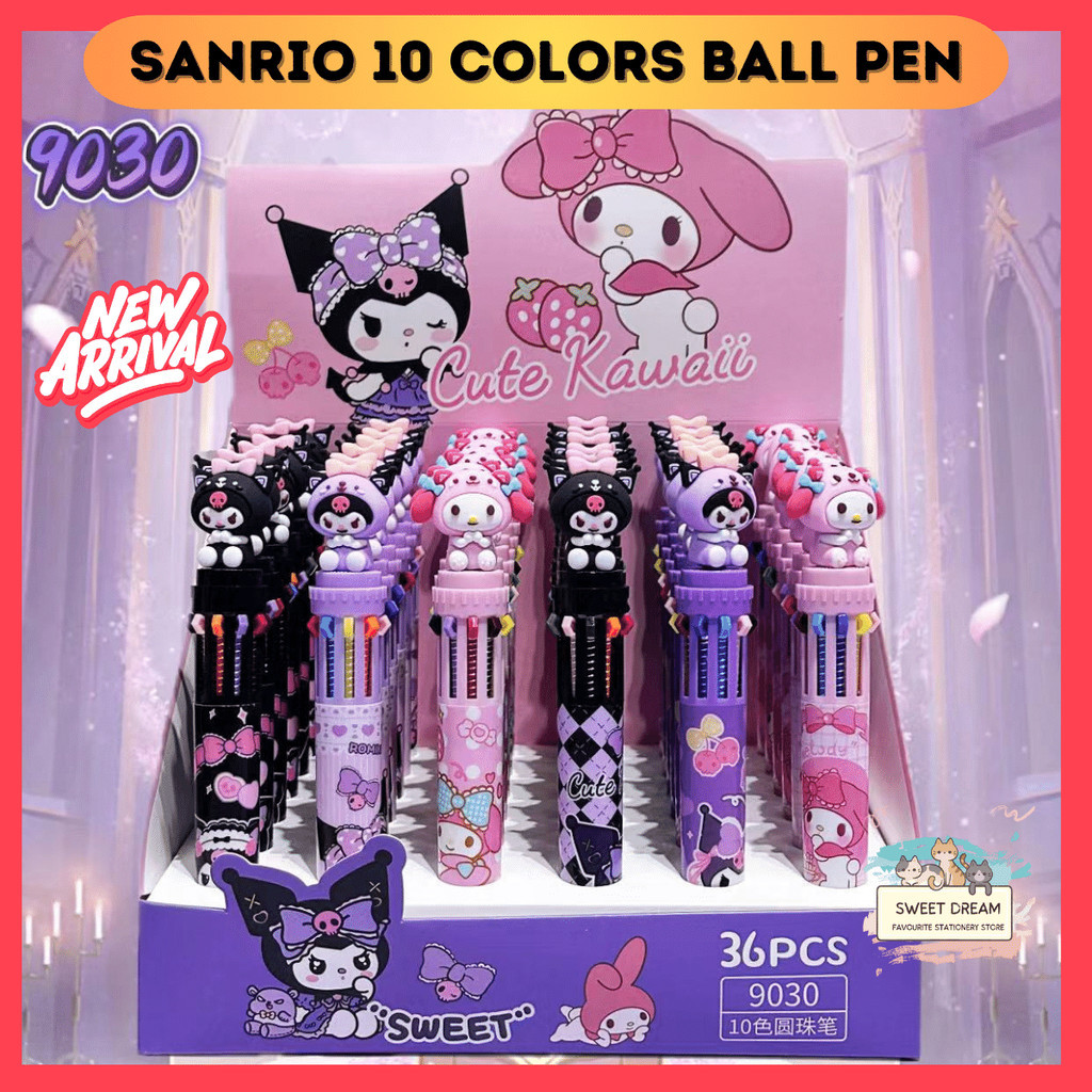 9030 0.7mm Sanrio Kuromi Melody Korean Many Color 10 Colors Cute Little ...