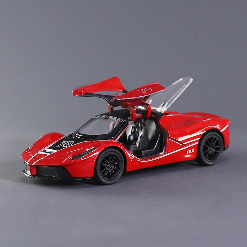 Alloy Car Model Ferrari Butterfly Wing Open Door Sports Car Children ...