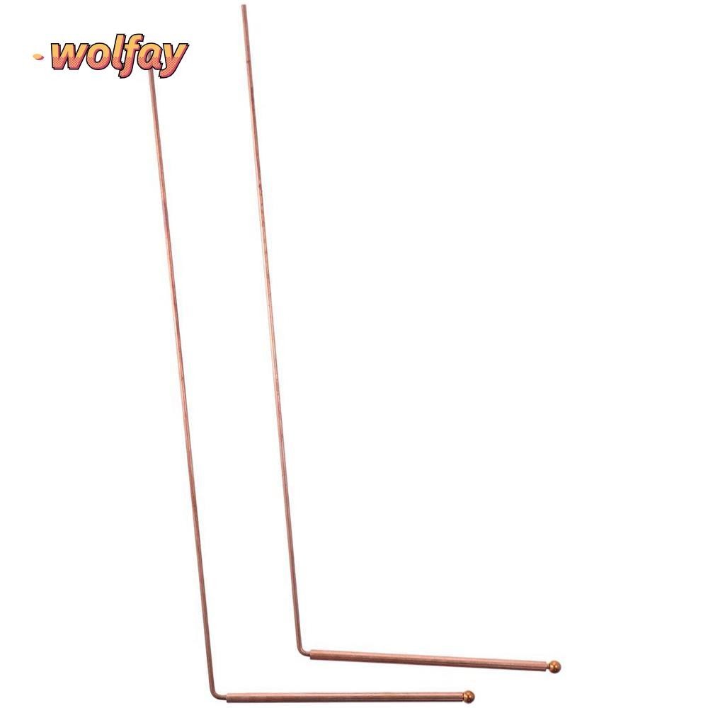WOLFAY 2PCS Dowsing rods, Pure Copper 99.9% Copper Ghost hunting ...