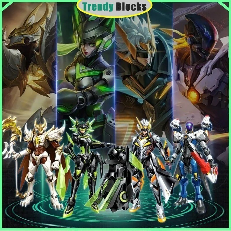 King of Glory Series 78011-78014 Doomsday Mecha/Endless Starlight/White ...