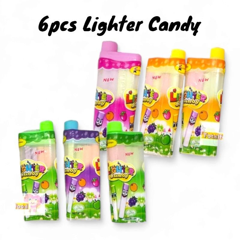 6pcs Ali Lighter Candy Batang Gula Childhood Snack | Shopee Malaysia