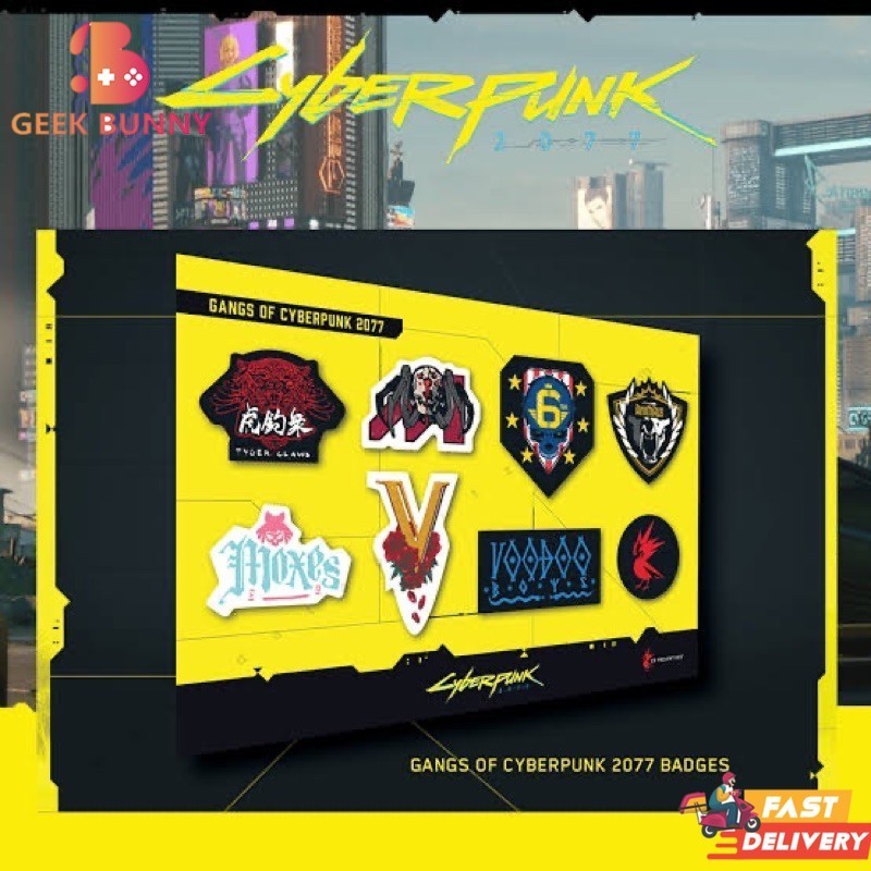 Gang Of Cyberpunk 2077 Badge | Shopee Malaysia