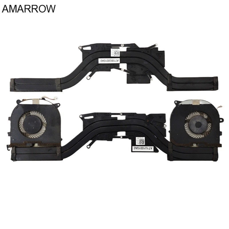 Original Laptop CPU Cooler Fan for Dell XPS 15-7590 9570 Precision 5530 ...