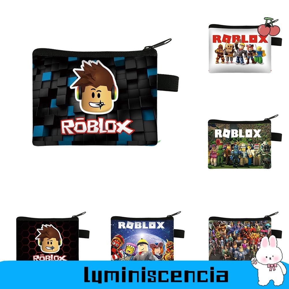 LUMINISCENCIA Roblox Coin Purse, High Capacity Cloth Cartoon Small ...