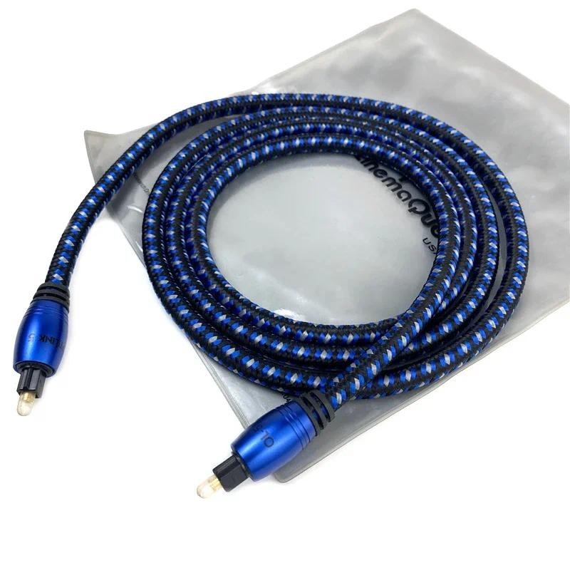 HiFi OptiLink-5 Digital Optical Audio Cable Toslink SPDIF Coaxial Cable ...