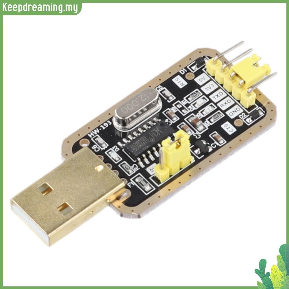 keepdreaming CH340G RS232 To TTL Adapter Upgrade USB To Serial Port USB ...