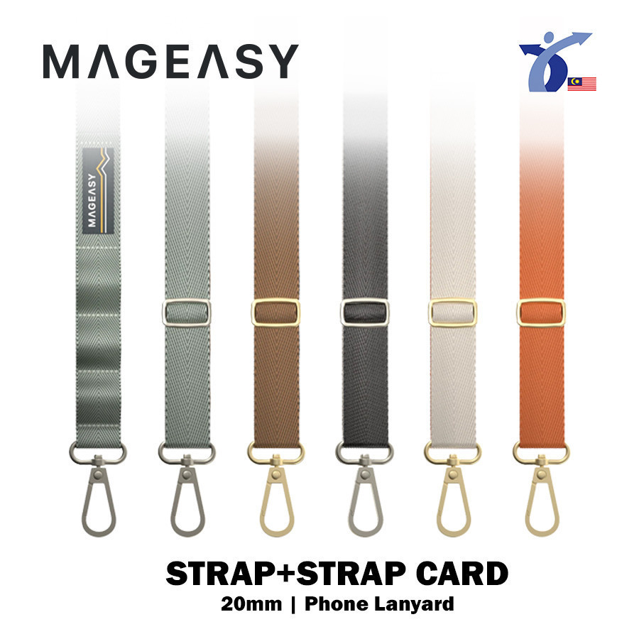 MAGEASY SLING STRAP + STRAP CARD - 20mm compatible for phone | Shopee Malaysia