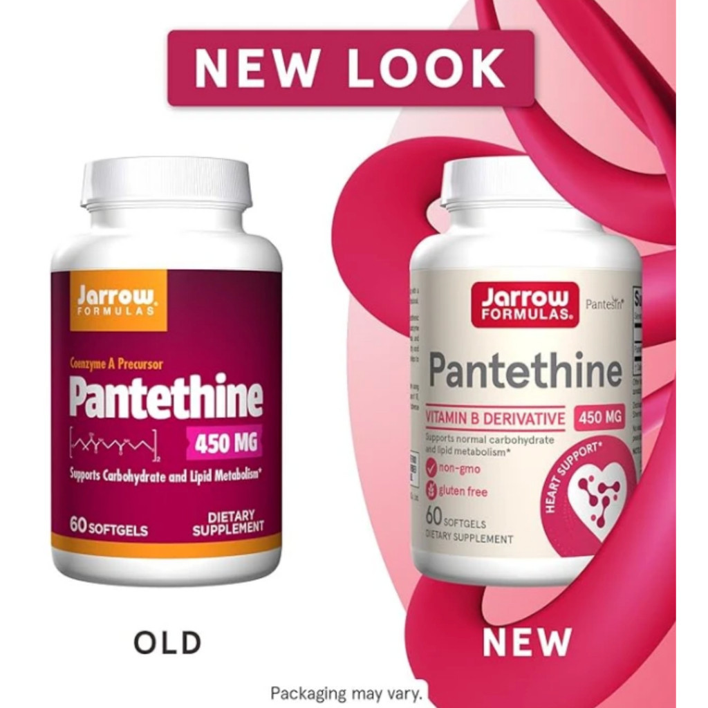 Pantethine 450mg, 60 Softgels (Made in USA) | Shopee Malaysia