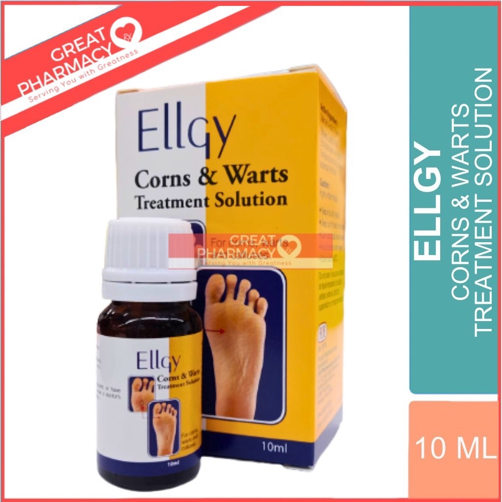 Ellgy Corns & Warts Treatment Solution 10ml | Shopee Malaysia