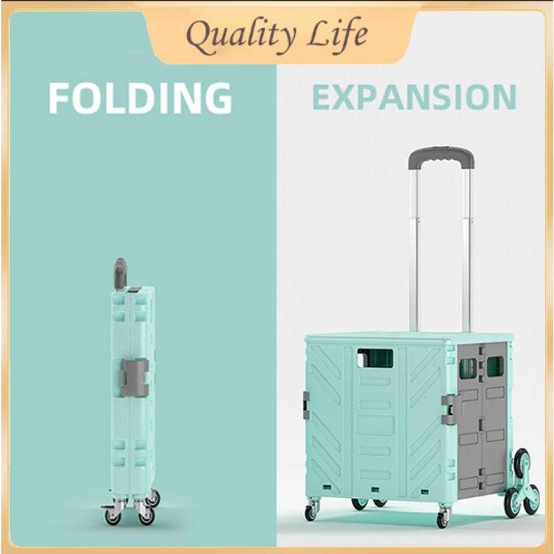 Folding Shopping Cart Trolley/Foldable Shopping Trolley/Hand Pull ...