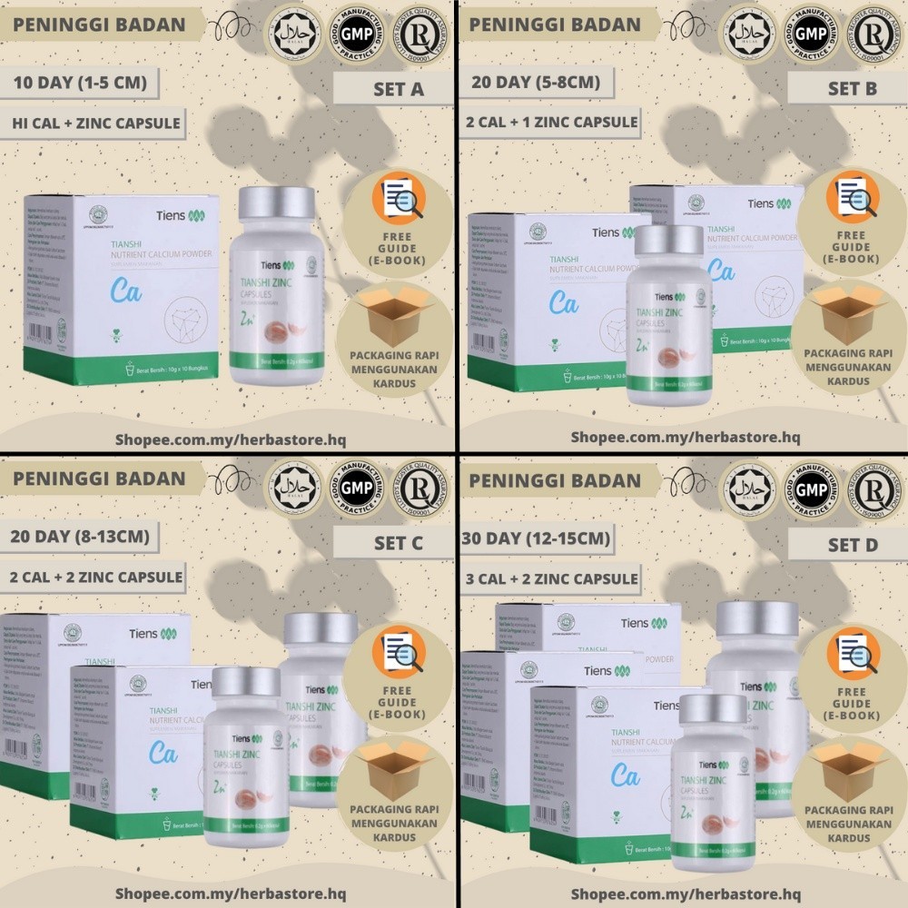 BEST SELLER SUSU PENINGGI BADAN ORIGINAL SUPPLEMENT TERBAIK UBAT TINGGI ...
