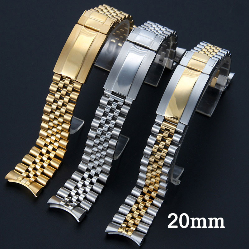 20mm solid Stainless Steel Watch Strap diver diving for Rolex Datejust ...