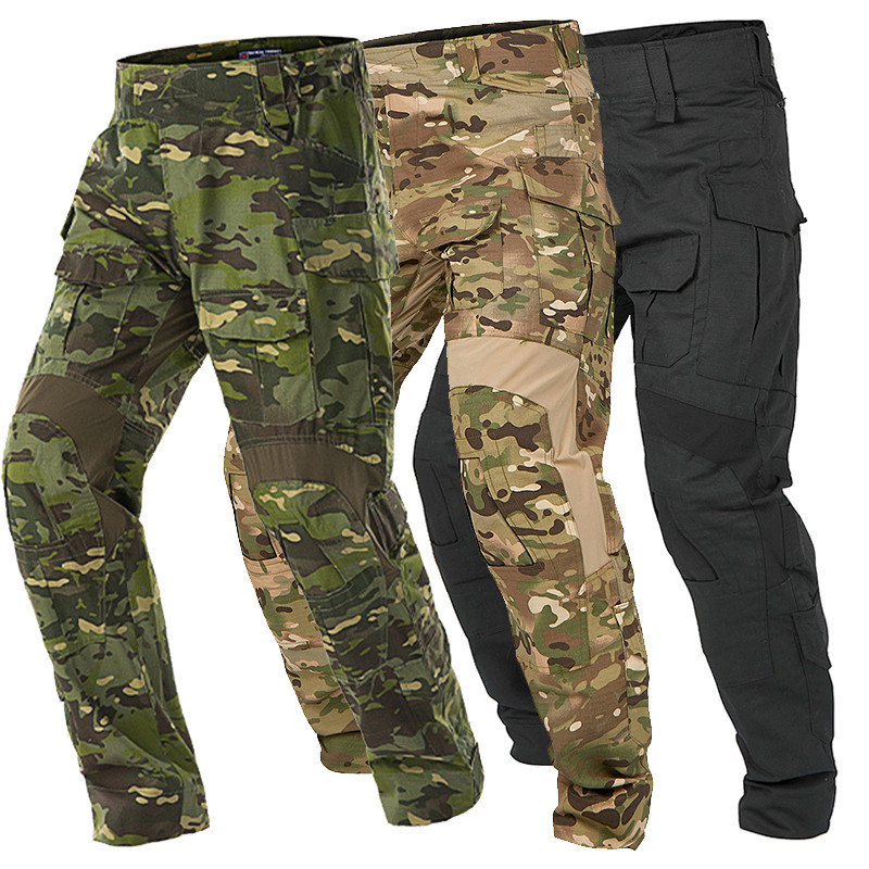 G3 War Game Jungle Camouflage Hiking Pants Outdoor CS Wear-resisting ...