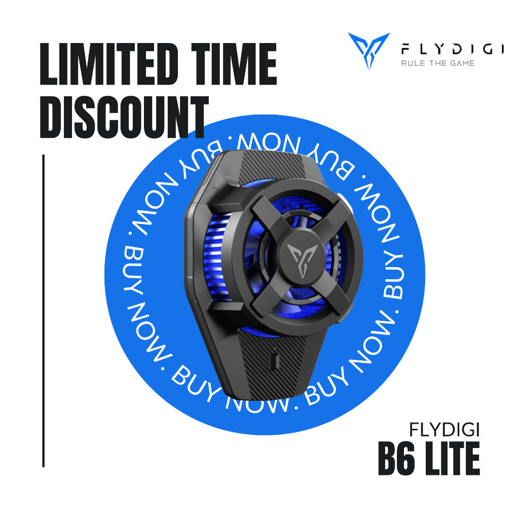 [READY STOCK] Flydigi B6 Lite Back Clamp Cooler | Shopee Malaysia