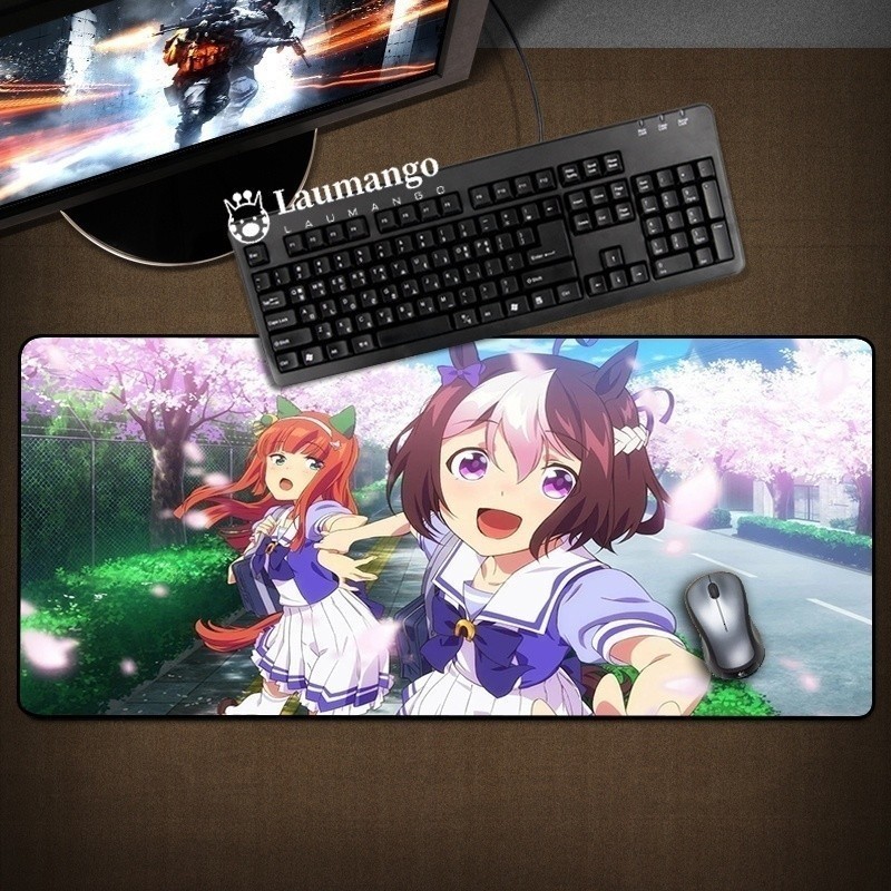 Mouse Pad Mats Kawaii Pretty Derby Ped Anime Mousepad Gamer Rubber ...