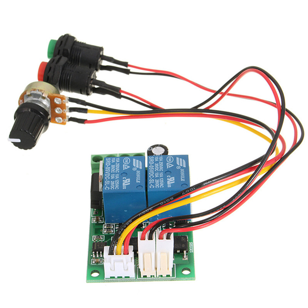 keepdreaming DC6-24V PWM DC Motor Controller Linear Actuator 3A PWM Speed Control Drive Module ...
