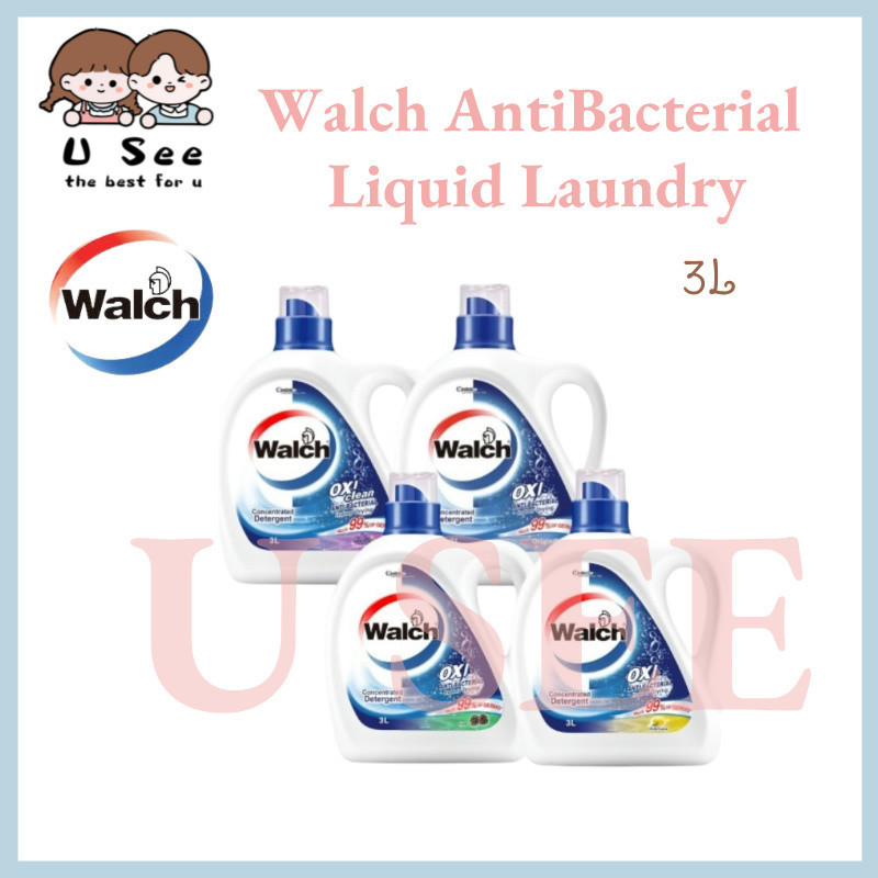 READY STOCK!!!Walch OXI Clean Anti-Bacterial Concentrated Detergent (3L ...