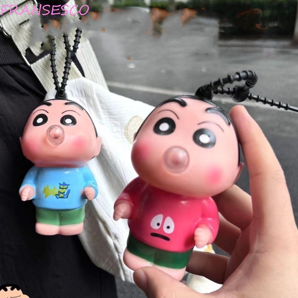 FRANCESCO Shin-chan Pendant, Non Stick Super Soft Crayon Shin-chan ...