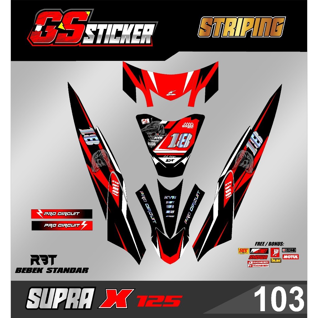 Rbt Supra X 125 Rbt Bebek Modif Supermoto Rbt New Latest Motorcycle ...