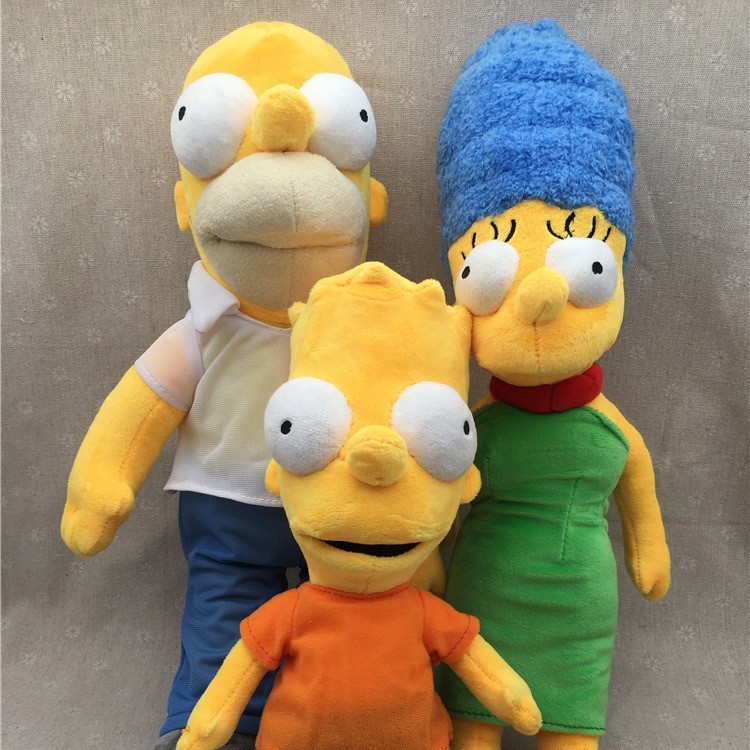 The Simpsons Plush Toy Animated Doll Gift | Shopee Malaysia