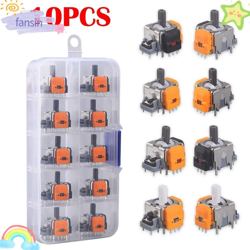 FANSIN 10PCS Hall Effect Joystick, for Playstation 5 Game Controller ...