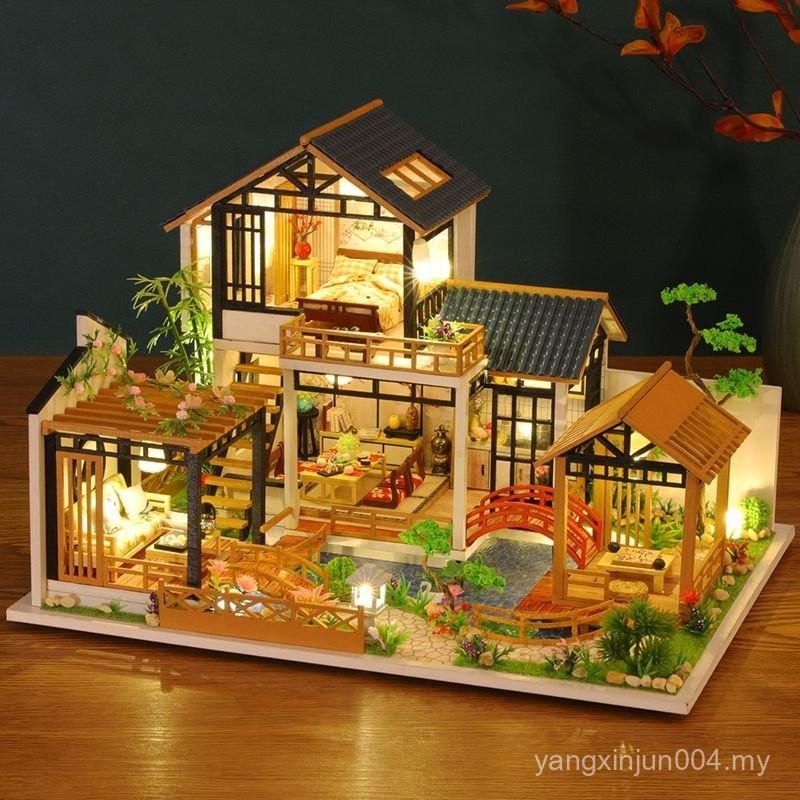[2.6,000 People Collection] Antique diy Hut Pastoral Loft diy Handmade ...