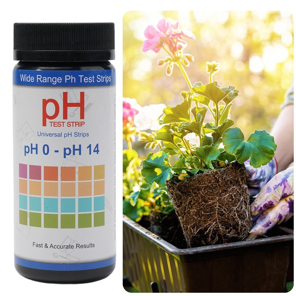 (BABYCITY-MY) 100pcs Soil Meter PH Tester Water Moisture Light Test ...