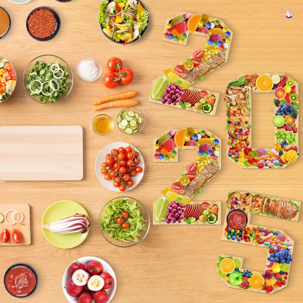 Household Fruit Tray Pallet 2025 Numbers Fruit Charcuterie Serving ...