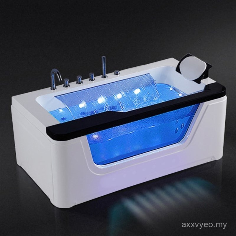 Tab Mandi Akrilik Kolam Urut Warna Tunggal Gelembung Cahaya Z Mandi ...