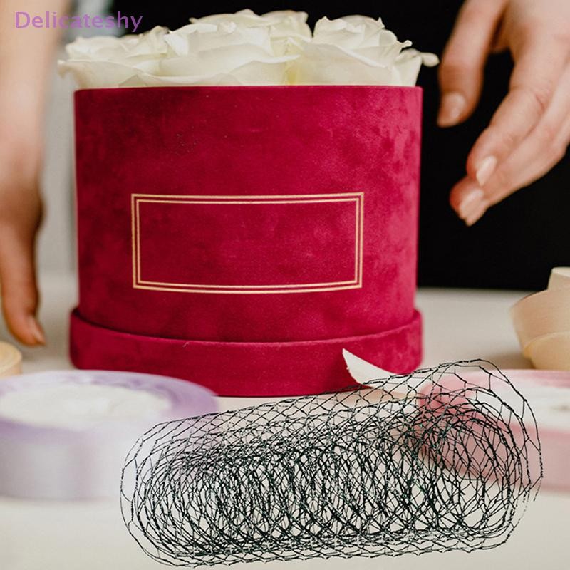 Delicateshy 1 Roll Sturdy Iron Garden Fence Chicken Wire Net Flower ...
