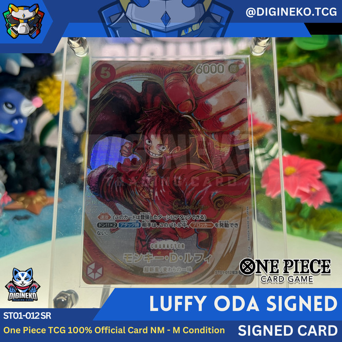 Psr Luffy Oda Signed Special OP05 One Piece TCG OP TCG | Shopee Malaysia