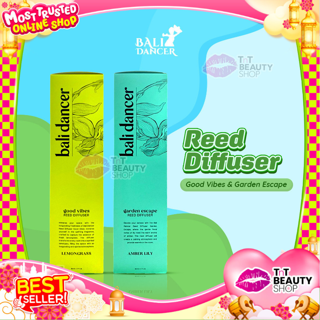 Bali Dancer Reed Diffuser 50ml | Bali Dancer Red Diffuser Good Vibes ...