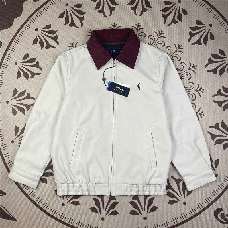 Ralph Lauren Pony Label Embroidered American Jacket Men Retro Top Lapel ...