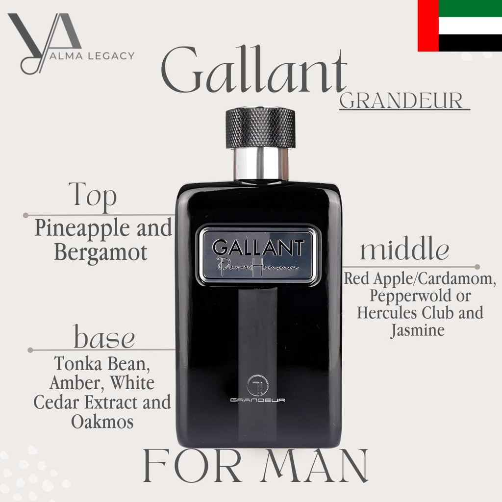 Grandeur Elite Gallant Pour Homme (Mont Black Legend) | Shopee Malaysia