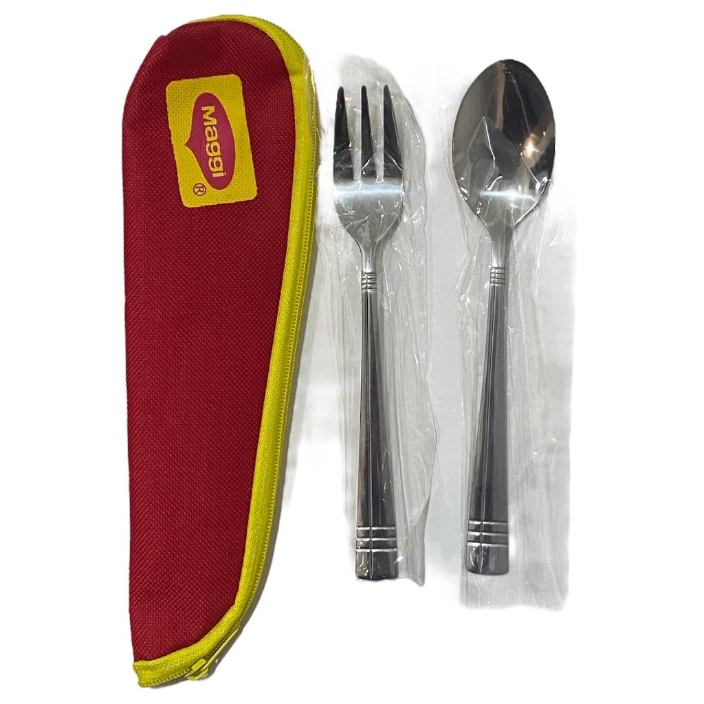 MAGGI CUTLERY SET (FORK AND SPOON) | Shopee Malaysia