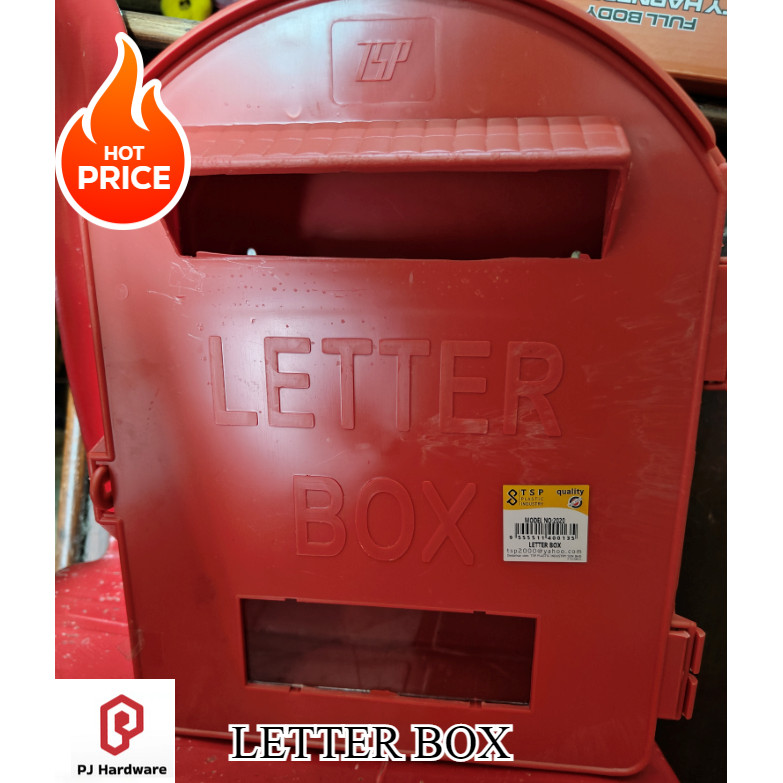 Letter Box Plastic Post Box / Pos Peti Surat Plastic (CLEARANCE ...
