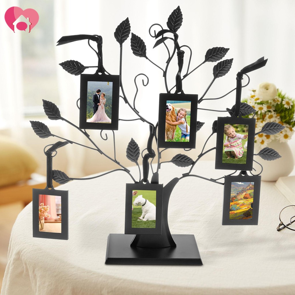 Family Tree Picture Frame Wall Decor Iron Family Tree Picture Frame ...