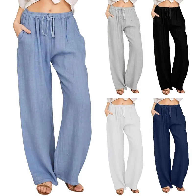 European European American Women's Casual Pants Spring Autumn New Style ...
