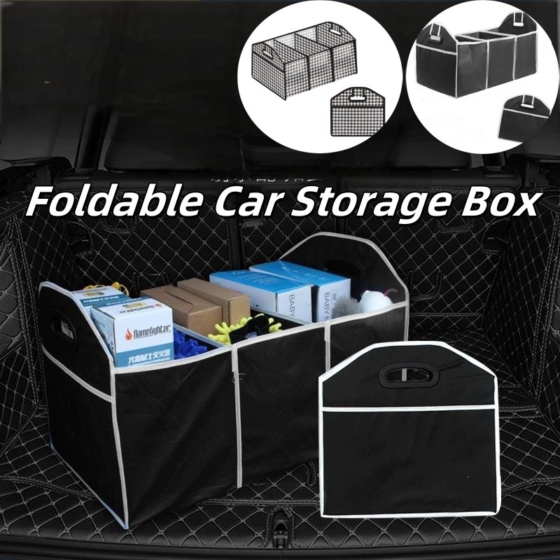 Foldable Car Storage Bag Box Organizer Car Trunk Portable Large ...