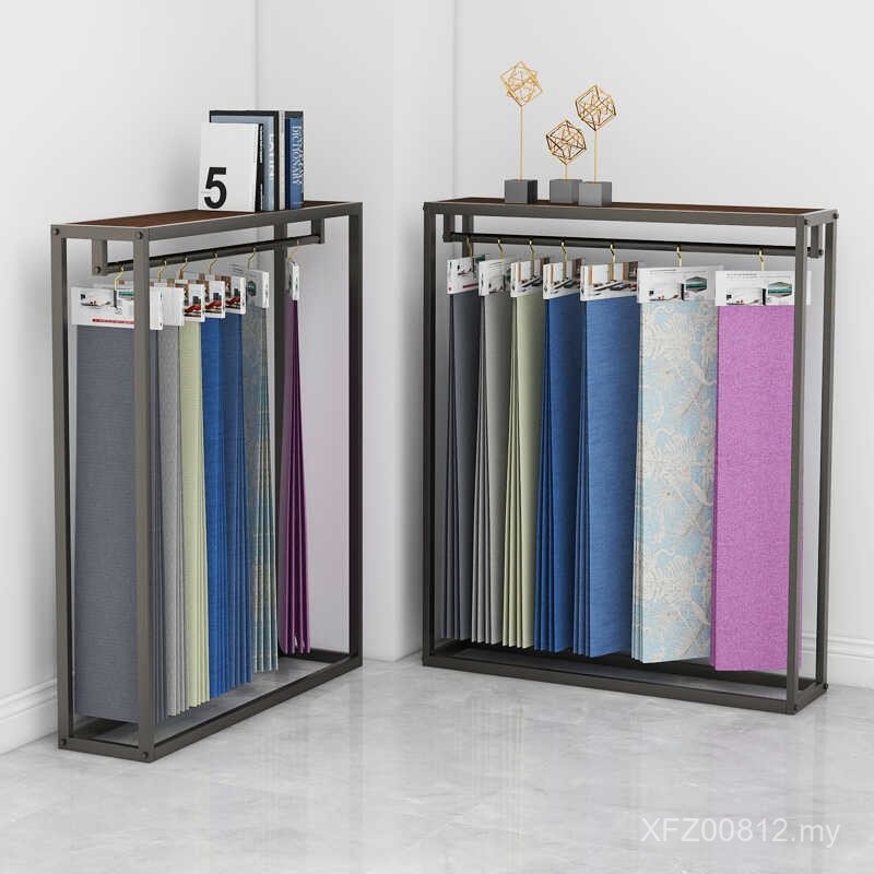 Fabric Sample Elevator Fabric Curtain Display Rack Shelf Color Card ...