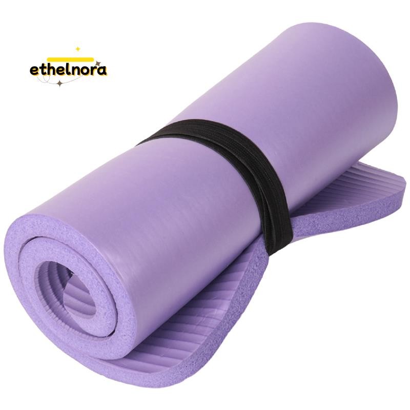 Yoga Knee Pad 15Mm Yoga Mat Large Thick Pilates Exercise Fitness ...