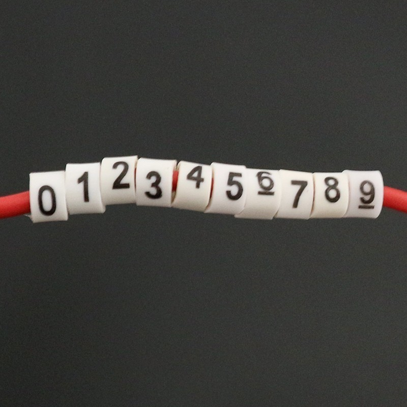 [91% Praise Rate] Customized LNPE Marking Wire Number Sleeve Number ...