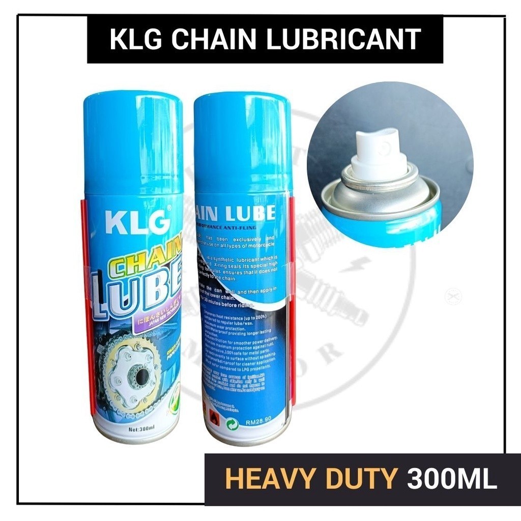 KLG HIGH PERFORMANCE CHAIN LUBE ANTI FLING HEAVY DUTY CHAINLUBE ...
