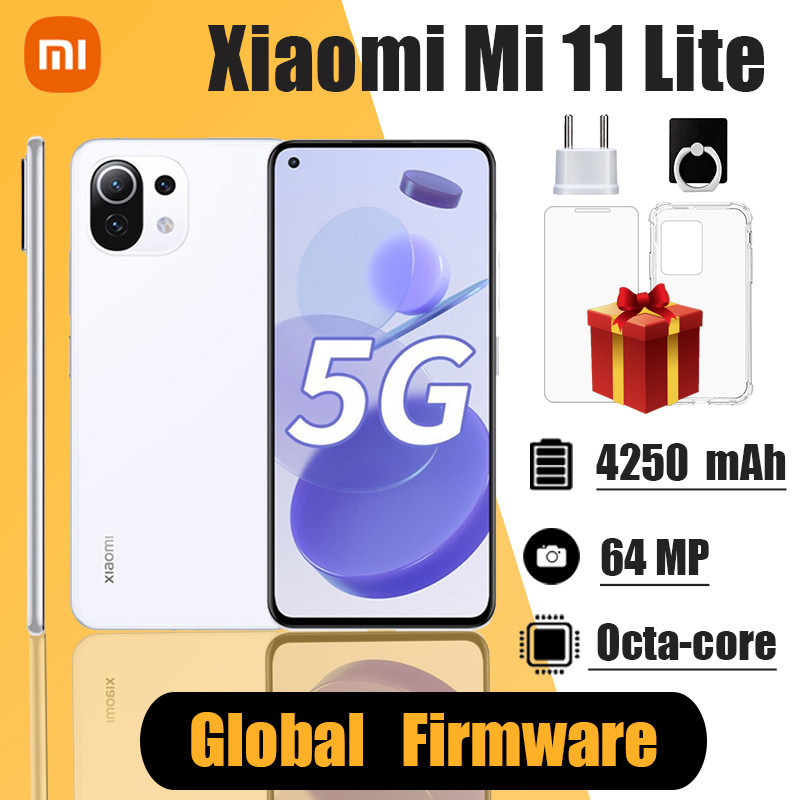 Xiaomi Mi 11 Lite 5G inch 6.55 5G 8GB+256GB Xiaomi 11 Lite 5G Battery 4250mAh Snapdragon 780G ...