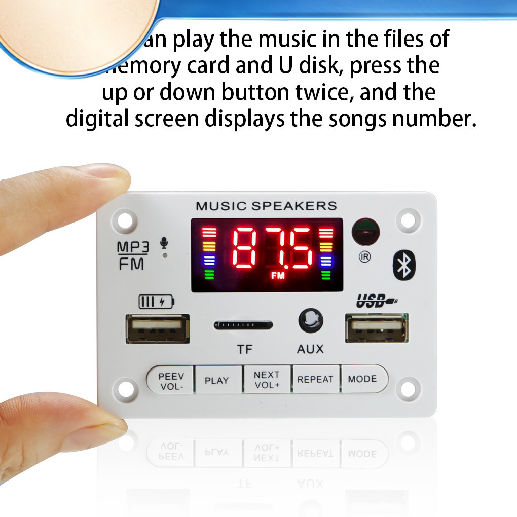 Decoding Board V5.0 Music Player Remote Control Decoders Module Digital ...