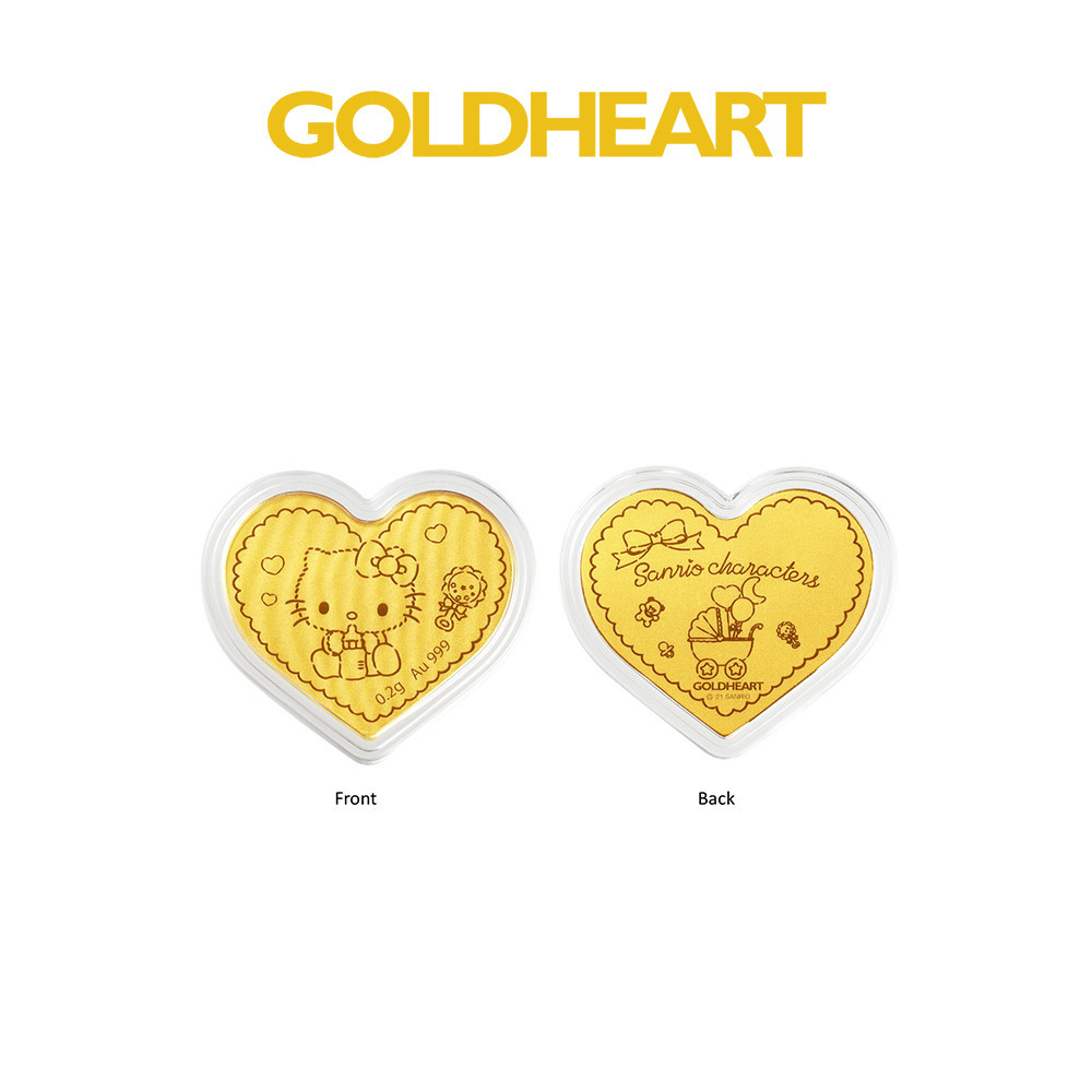 FC2 Goldheart 999 Gold Sanrio Characters Playtime Collection 0.2G Gold ...